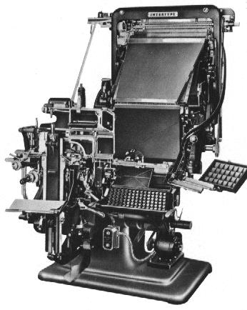 La Imagen perdida: Linotipo Intertype
