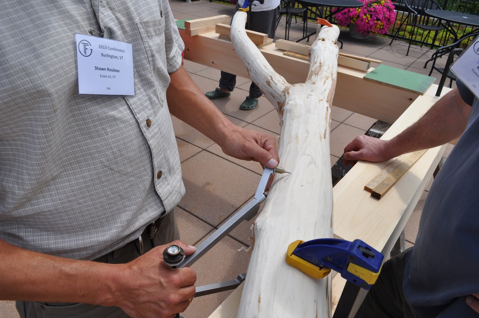 Roof Framing Geometry: Scribing Class Timber Framing by Josh Jackson