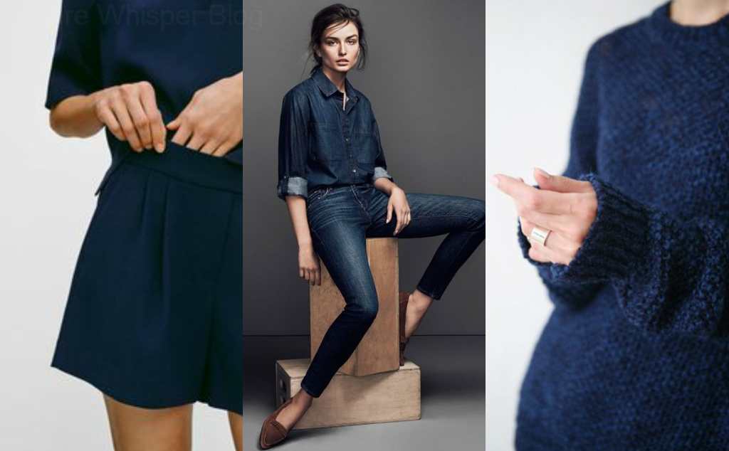 2016 Color Trend: Navy Blue For Simply Luxurious Outfit - Nature Whisper