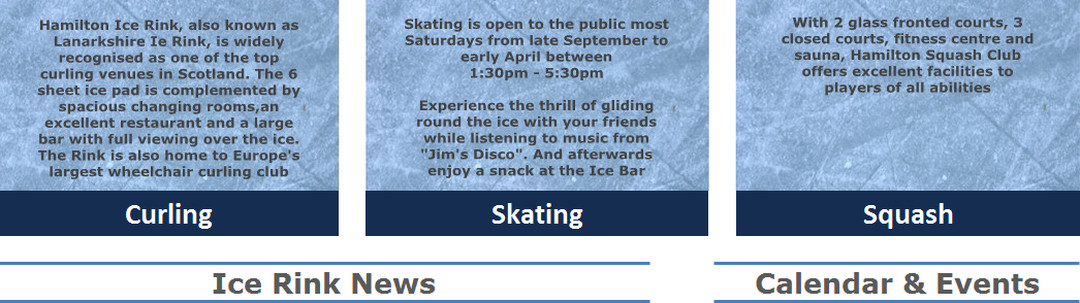 Lanarkshire Ice Rink: Skating