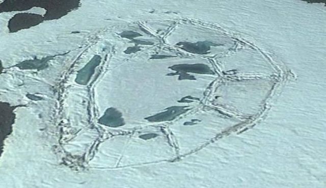 Ancient Ruins found in Antarctica on Google Earth