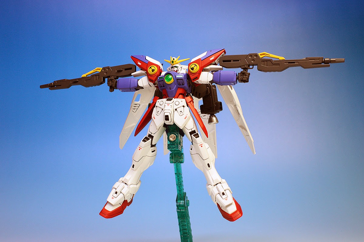 GUNDAM GUY: HGAC 1/144 Wing Gundam Zero - Painted Build