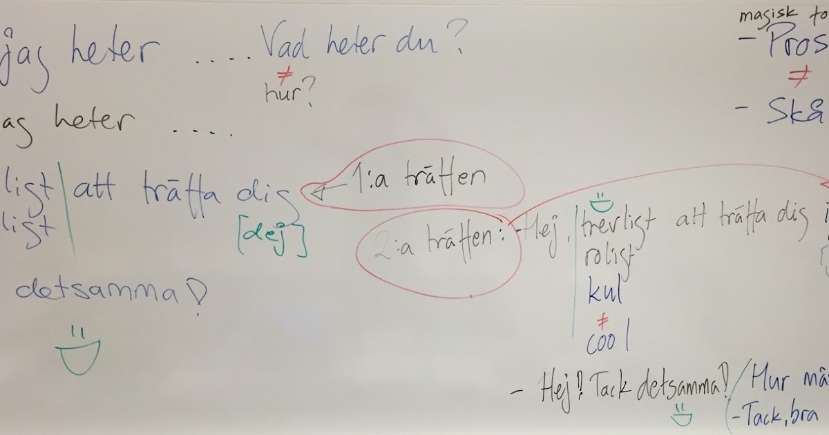 svenska med Janicke - mån 20 november 2015: bokstavering, uttal av ...