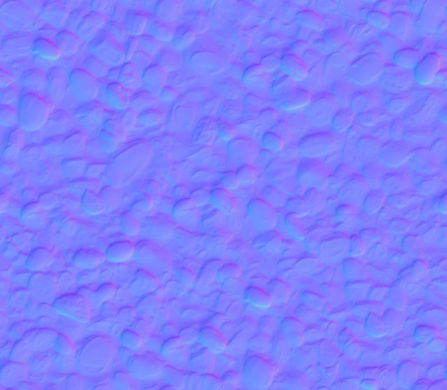 Seamless Wet Pebbles (Maps) | Texturise Free Seamless Textures With Maps