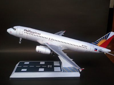 Airbus A320 Philippine Airlines Papercraft | Papercraft Paradise ...