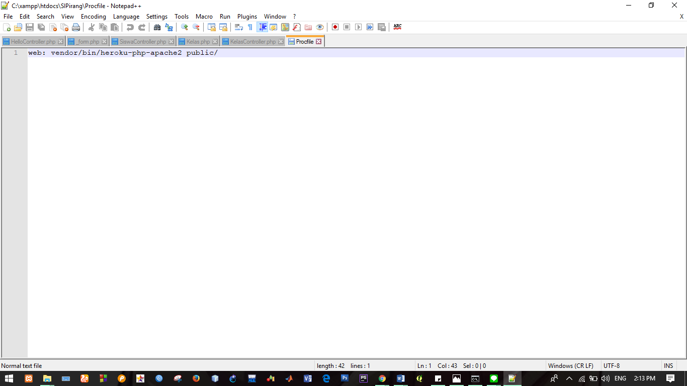 Al Ilmu (Berbagi Ilmu Opo Wae): Deploy Aplikasi pada Heroku