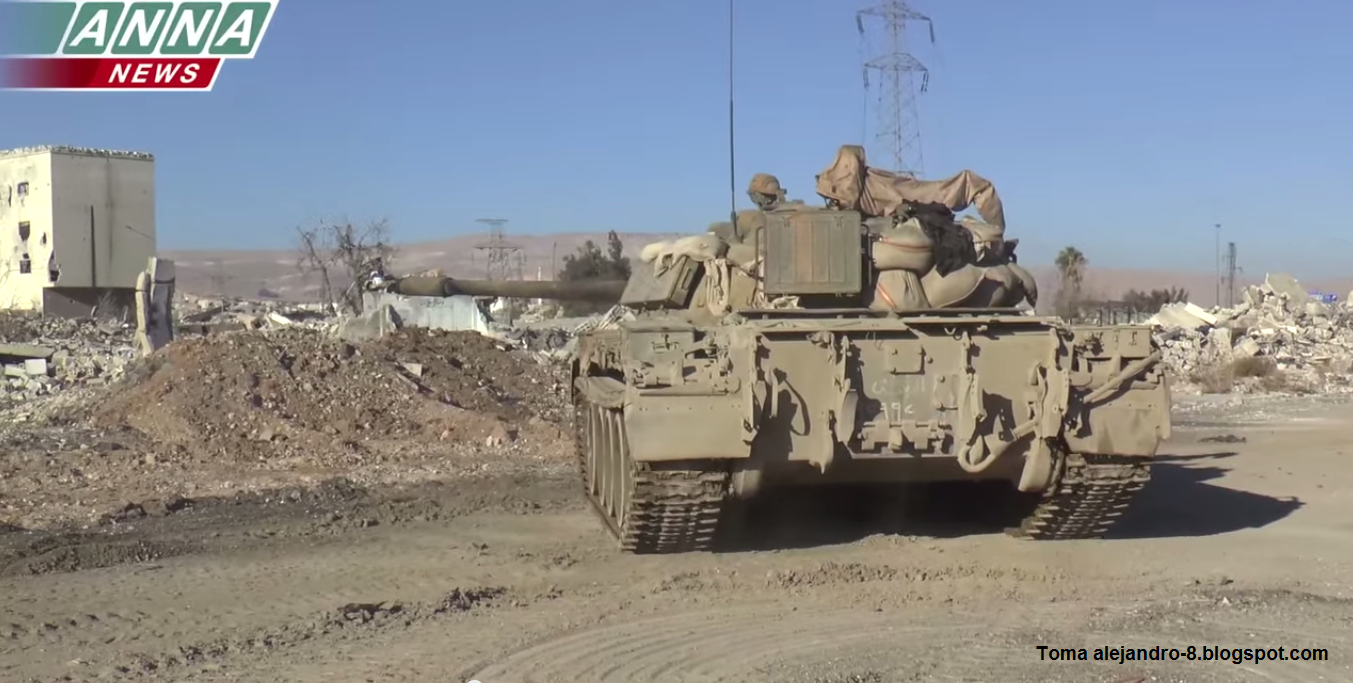 Historia y tecnología militar: T-55 en Siria