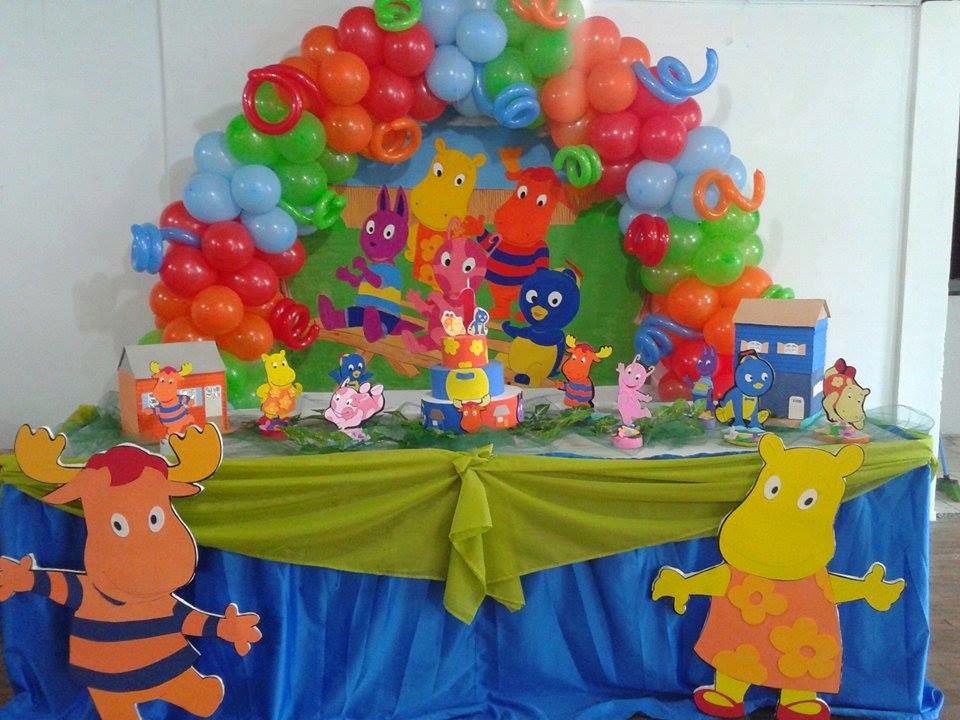 ED FESTAS: DECORAÇÃO BACKYARDIGANS