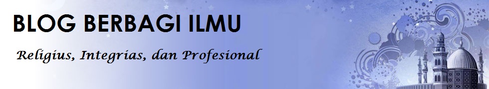 ~ Blog Berbagi Ilmu