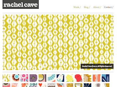 rachel cave design: New Patterns: Website update