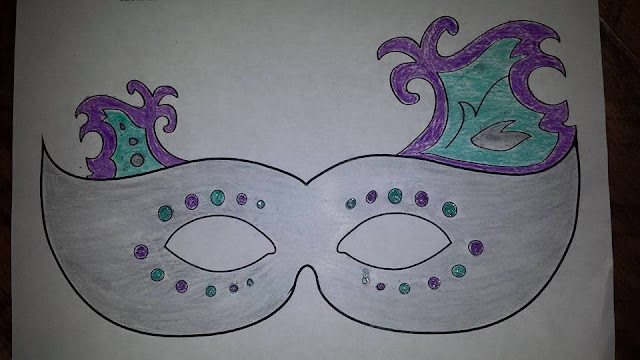 Mardi Gras Printable Mask + Activity Ideas - Mommy's Block Party