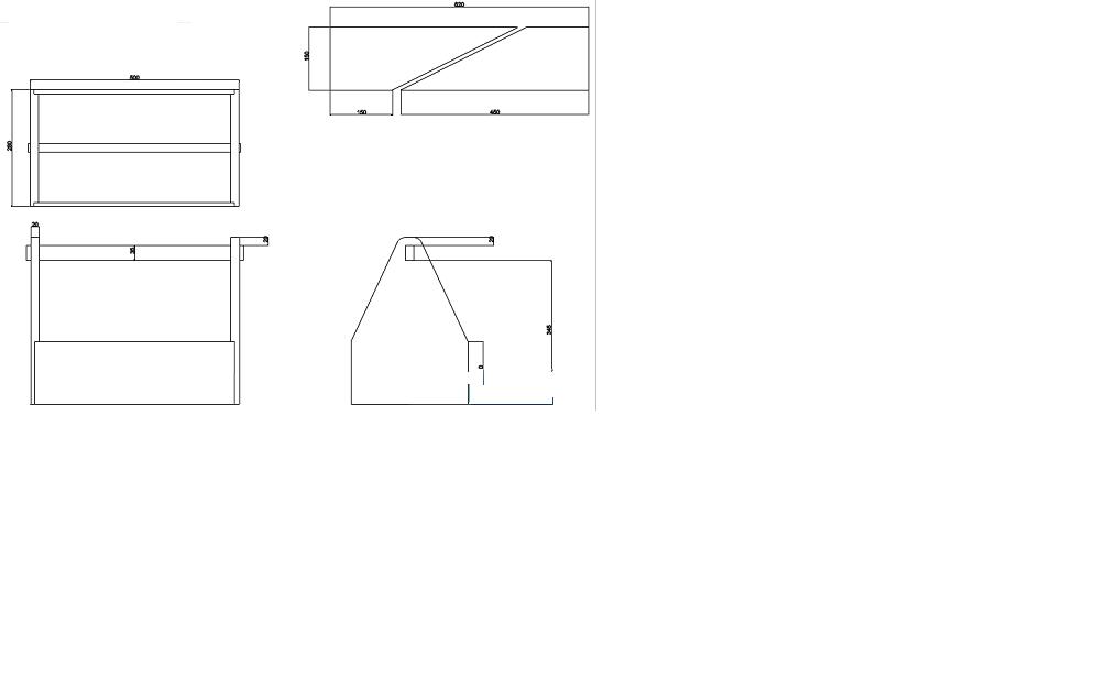 Andrew Wilson - Boatbuilding: Our Tool box working diagram from Autocad WS