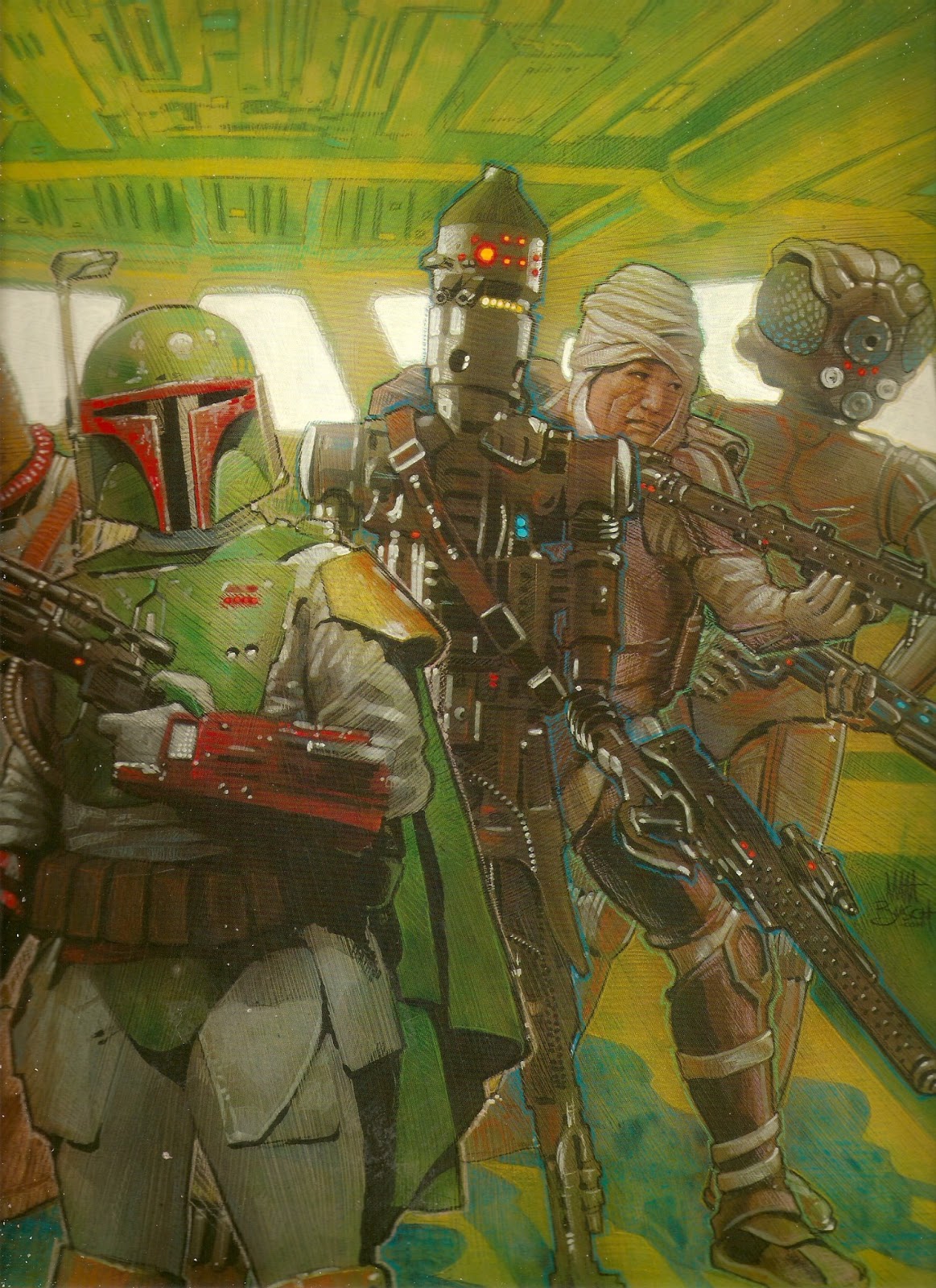 Dango 'The Incredible' Mango: Inspirational Star Wars Illustrations