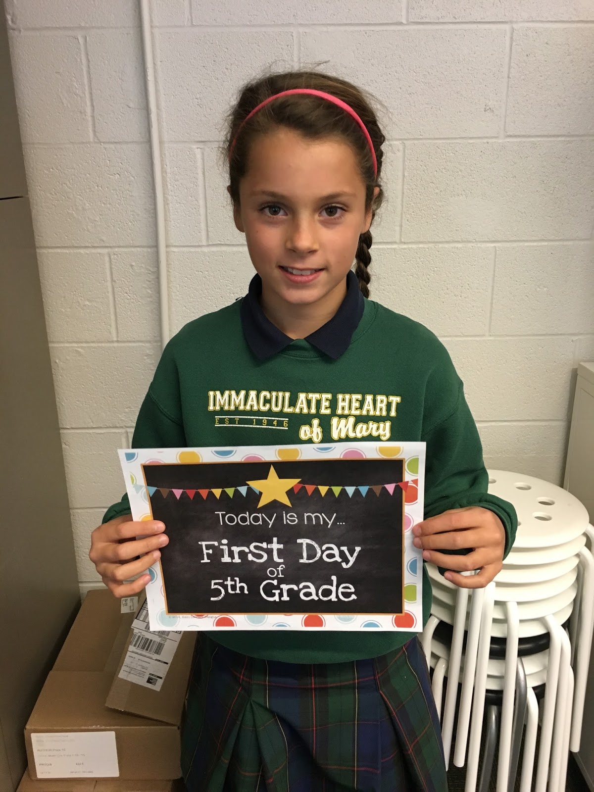 Mrs. Florey's Class Blog: First Day of 5th Grade!