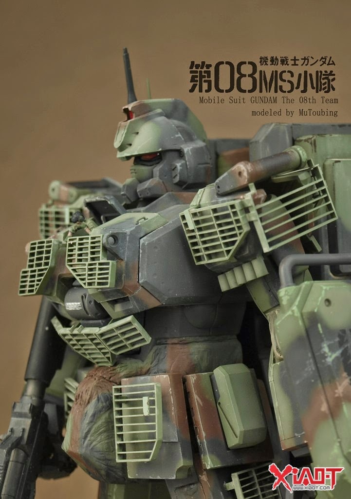 GUNDAM GUY: MG 1/100 RX-79(G) Ez-8 & RX-79(G) Gundam - Customized Build