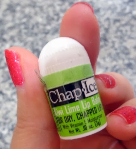 Lip-Talk 01 : Chap Ice Mini Kiwi Lime Lip Balm - Pink and Undecided