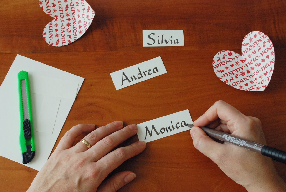 Incartesimi: Tutorial per Nozzefurbe: segnaposto cuore con pigna