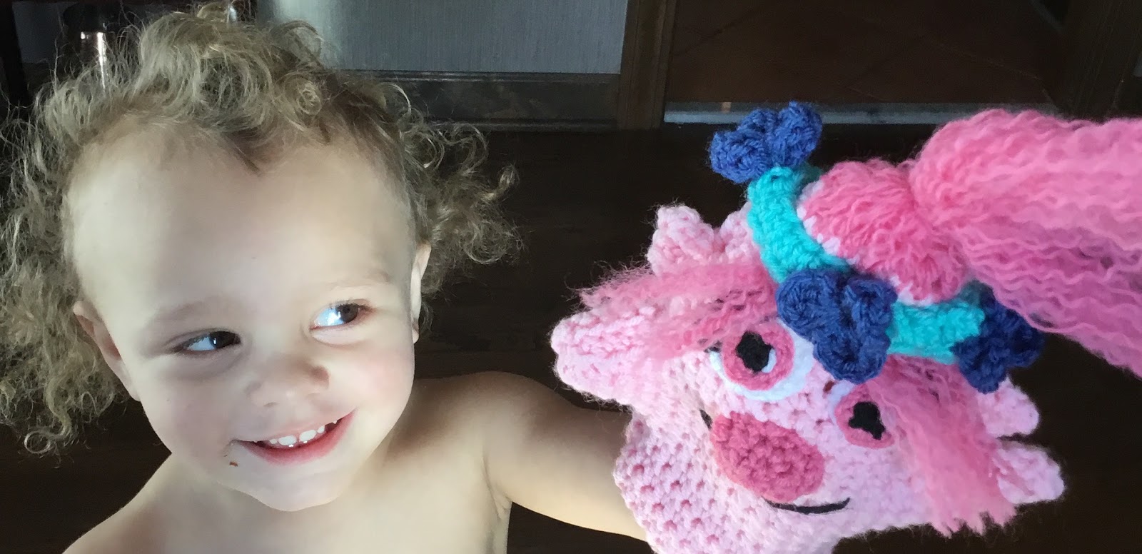 The Perfect Stitch...: Trolls - Poppy Hand Puppet