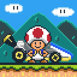 Pixel Art: Mario Kart ~ GAME51 Studios