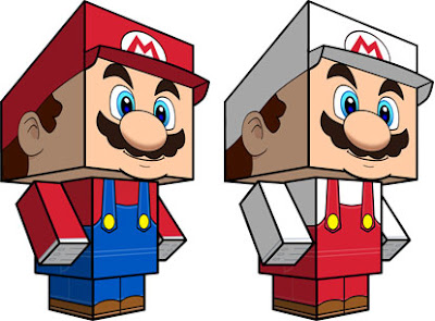 Cubee Super Mario Papercraft | Papercraft Paradise | PaperCrafts ...