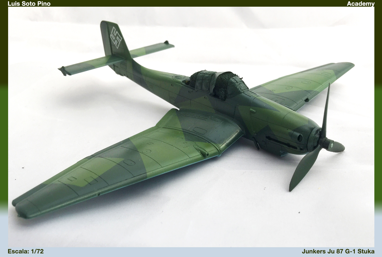 Paso a paso vortexx: Junkers Ju-87 G1 STUKA - Academy 1/72