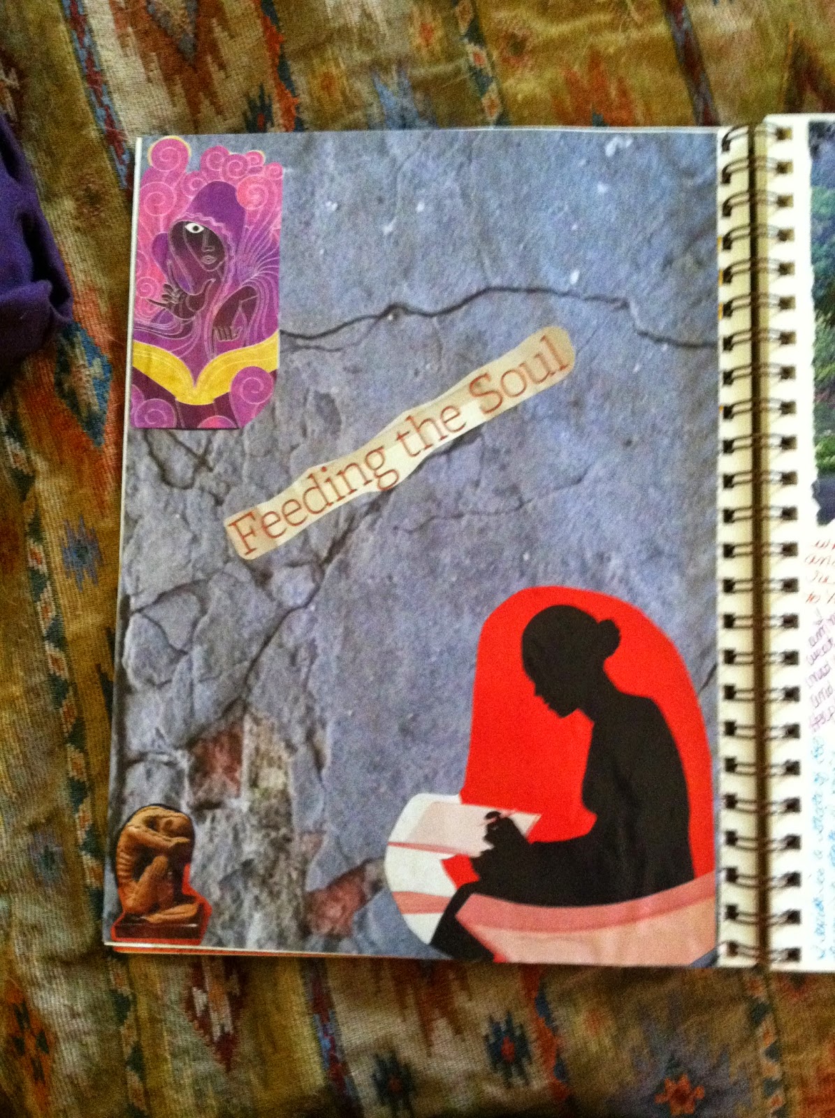 Plants, Paint, Glue, and Jigsaws: Collaging ~ Soul Therapy