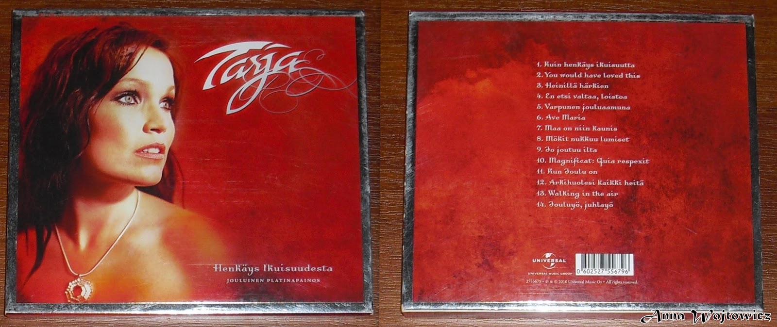 Tarja Turunen Collection: HENKÄYS IKUISUUDESTA (JOULUINEN PLATINAPAINOS)