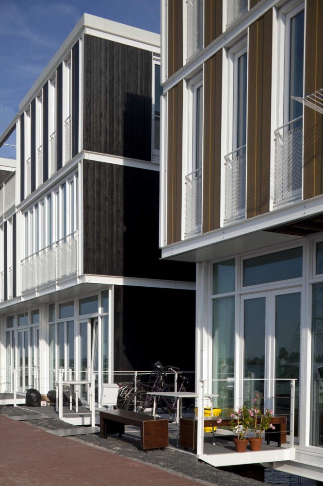 Dutch floating houses district, Amsterdam, Holland: Most Beautiful ...