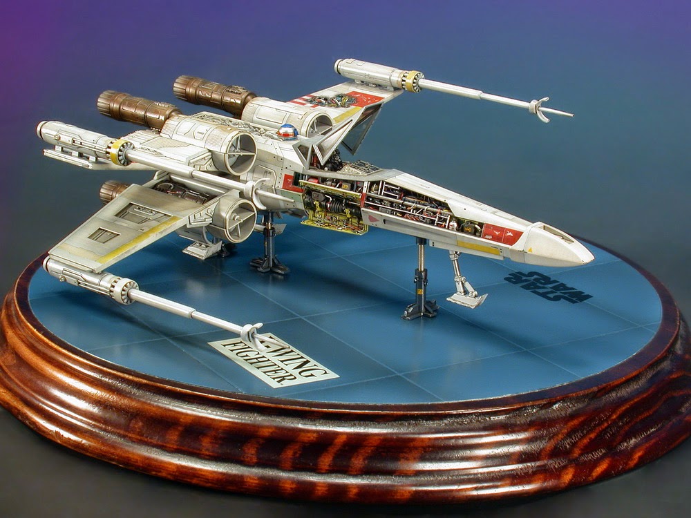 Star Tuga Wars: Star Wars Modelismo X-Wing