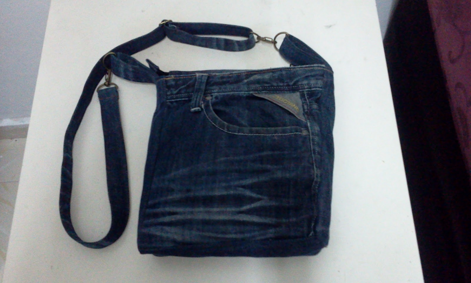 AziAzidah: Tempahan beg jeans 2015 #3