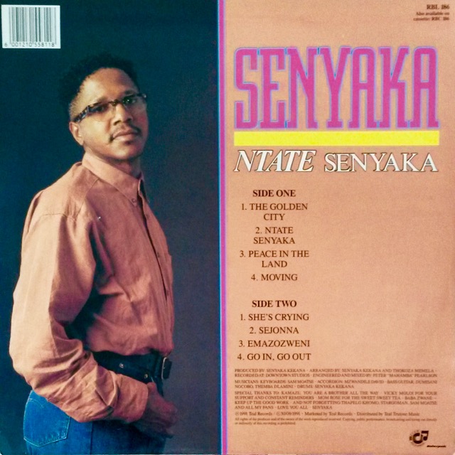 Afro-Synth: SENYAKA - Ntate Senyaka (1991)