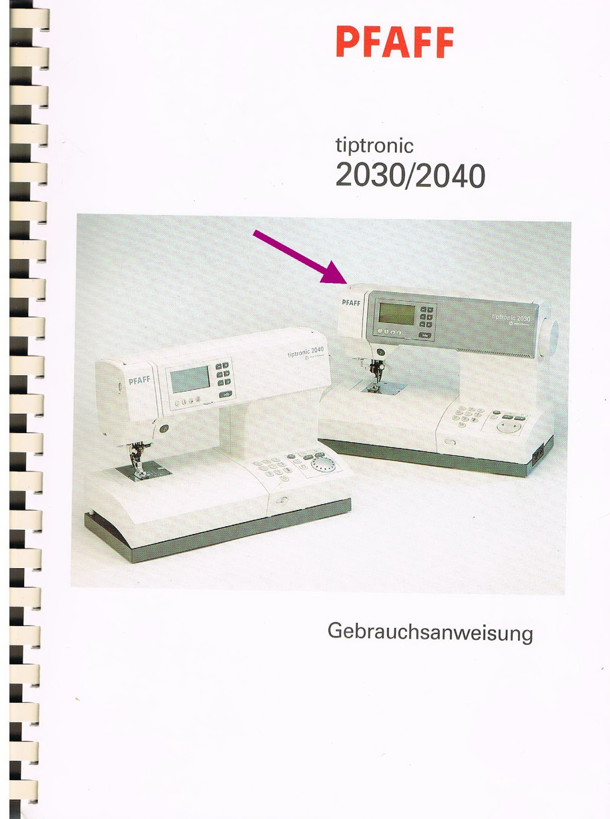 Wellness an der Nähmaschine: Erfahrungsbericht Nähmaschine Pfaff ...