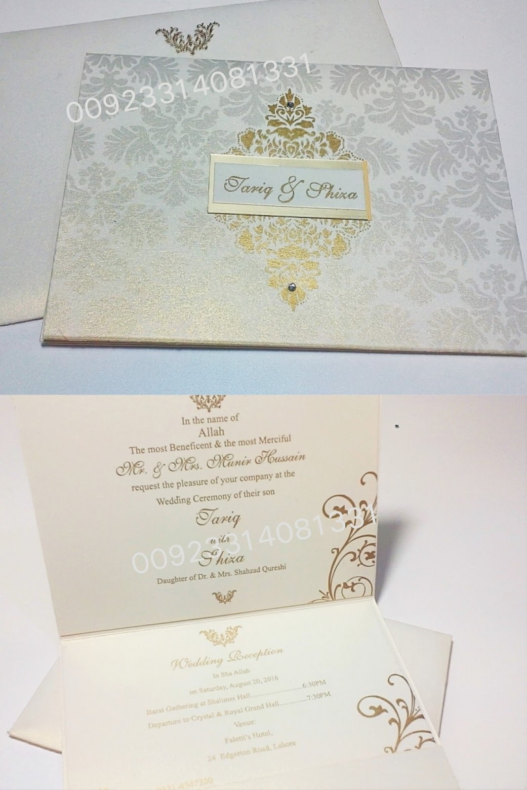 Zem Printers: Wedding Cards in Pakistan