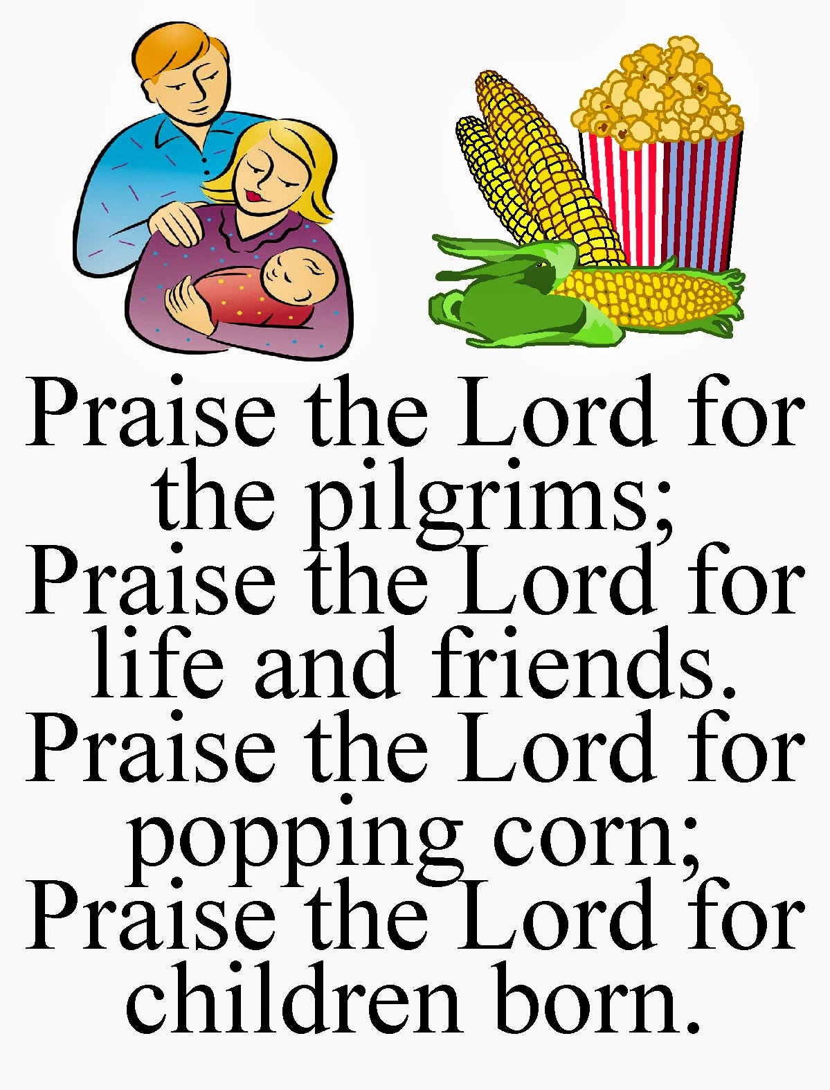 Children's Gems In My Treasure Box: Popcorn Praise Flashcard Songbook