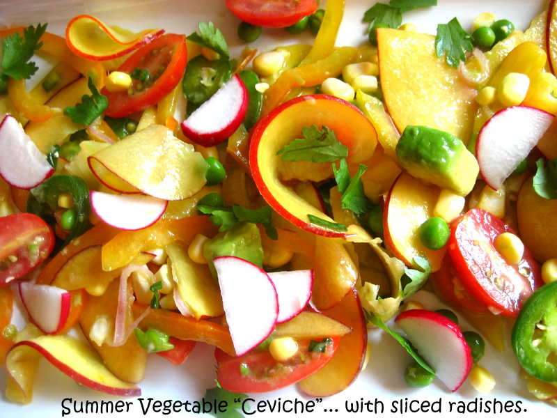 Home Cooking In Montana: Summer Vegetable "Ceviche"... without the seafood.