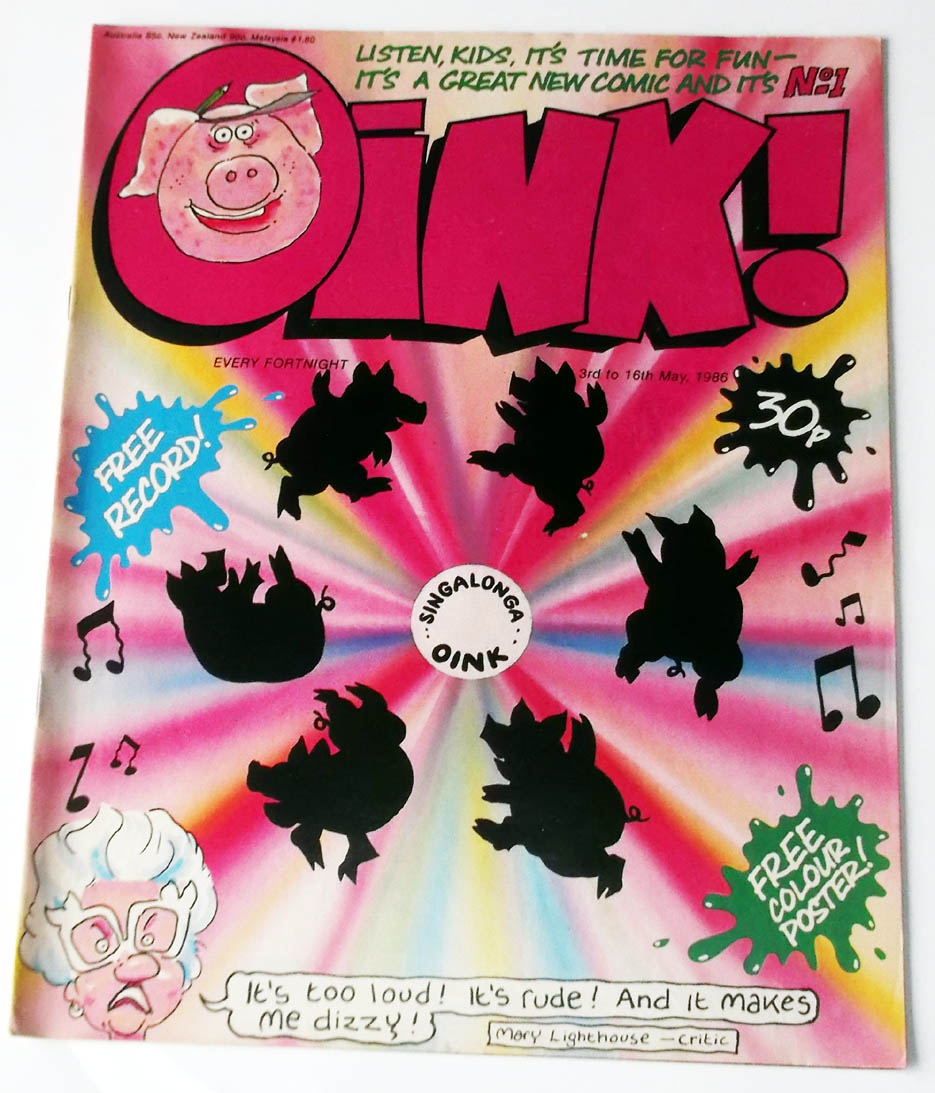 BLIMEY! The Blog of British Comics: OINK! 30 piggin' years!
