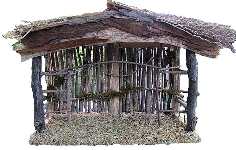 dk Art and Stuff: Creche How-To Make a Nativity Stable