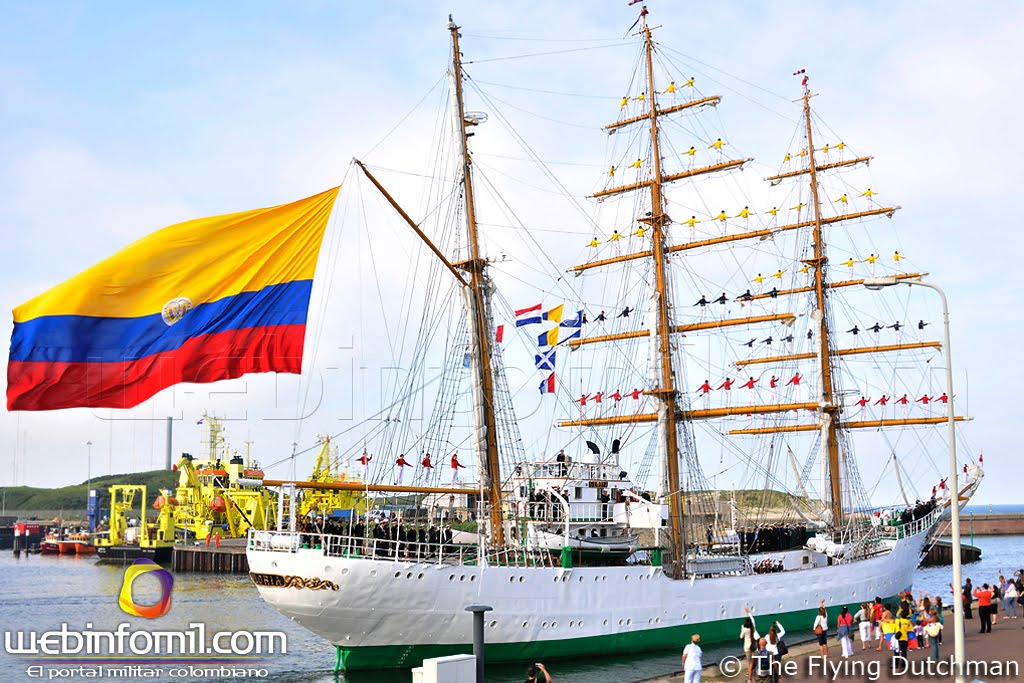 Buque Escuela ARC 'Gloria' Arriba a Colombia. - Webinfomil
