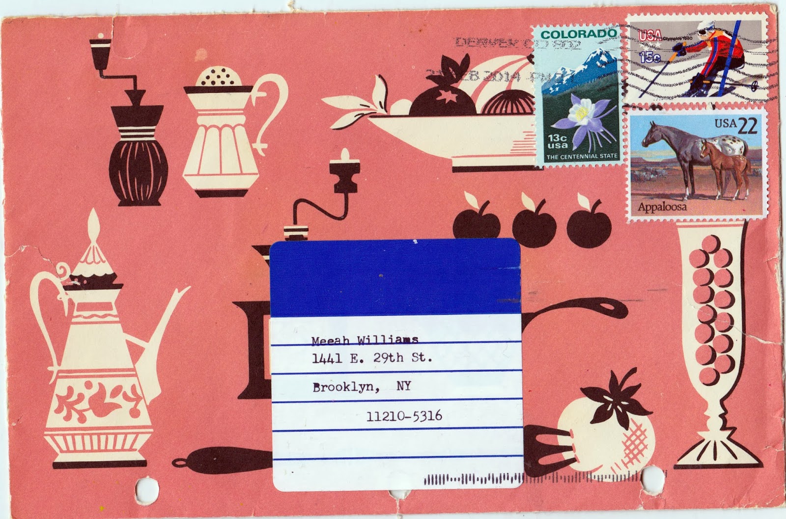 sparrowmuffin: =mail art received=