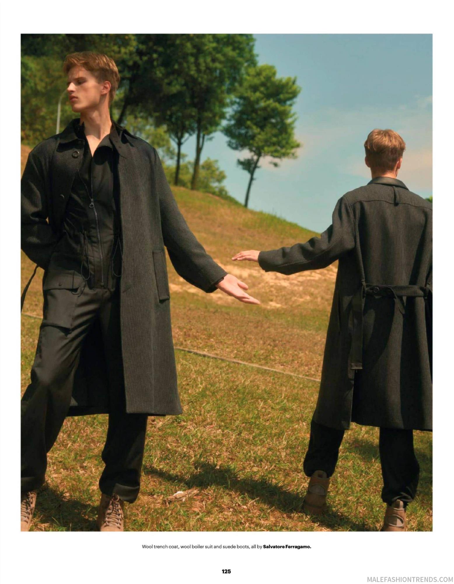 Ignas Lukauskas para Esquire Singapur por Shawn Paul Tan