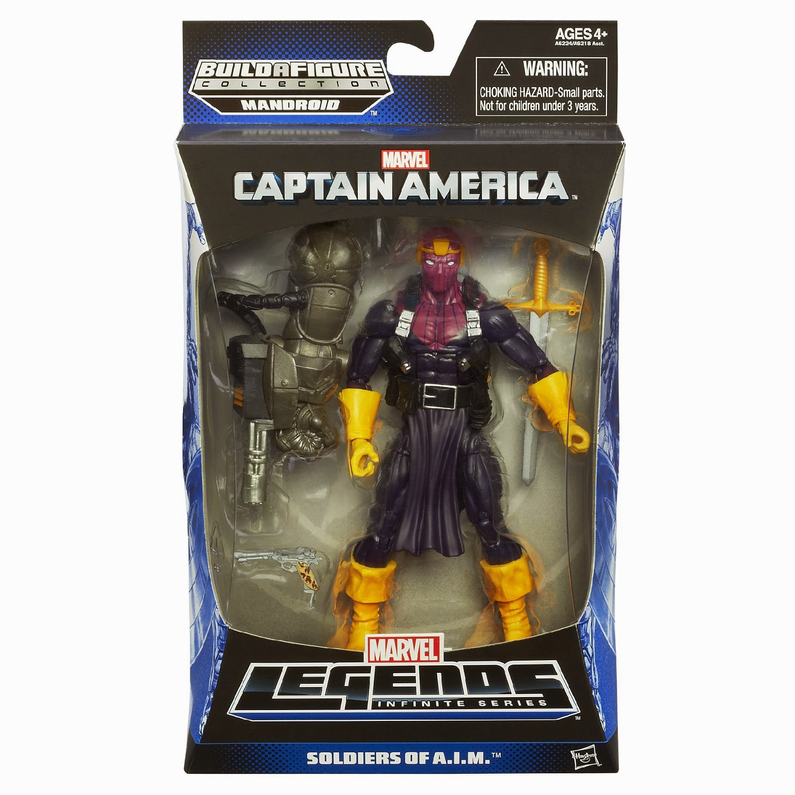 Marvel Legends Infinite Series 6-Inch and 3.75-Inch CAPTAIN AMERICA ...