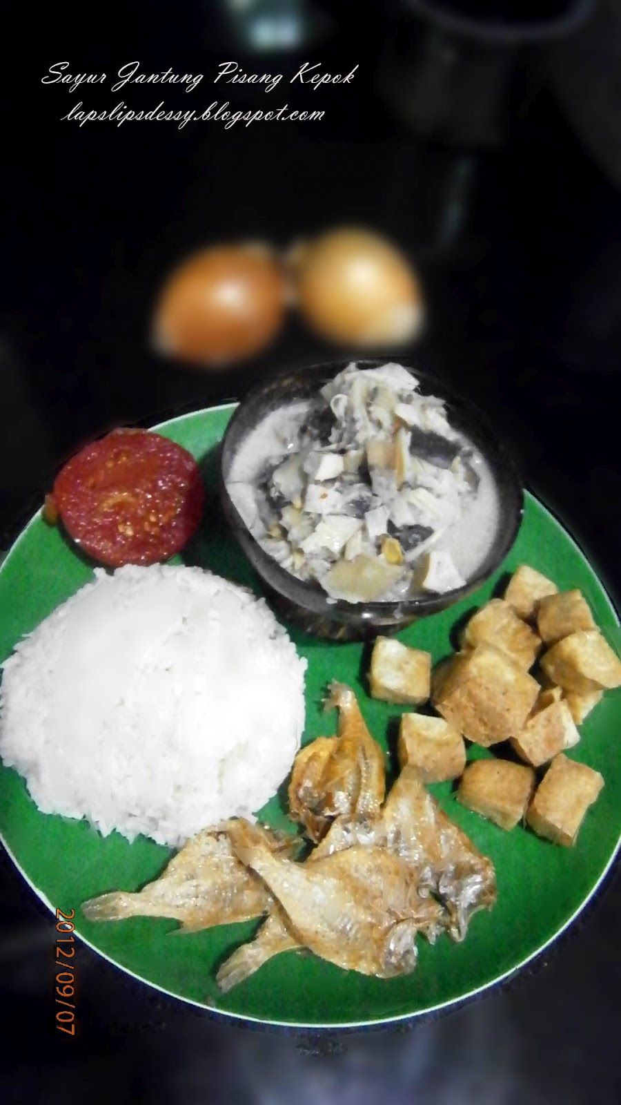 Resep Sayur Kepok Gude Pisang Jantung Sayur Resep Olahan Masakan Tuntut ...