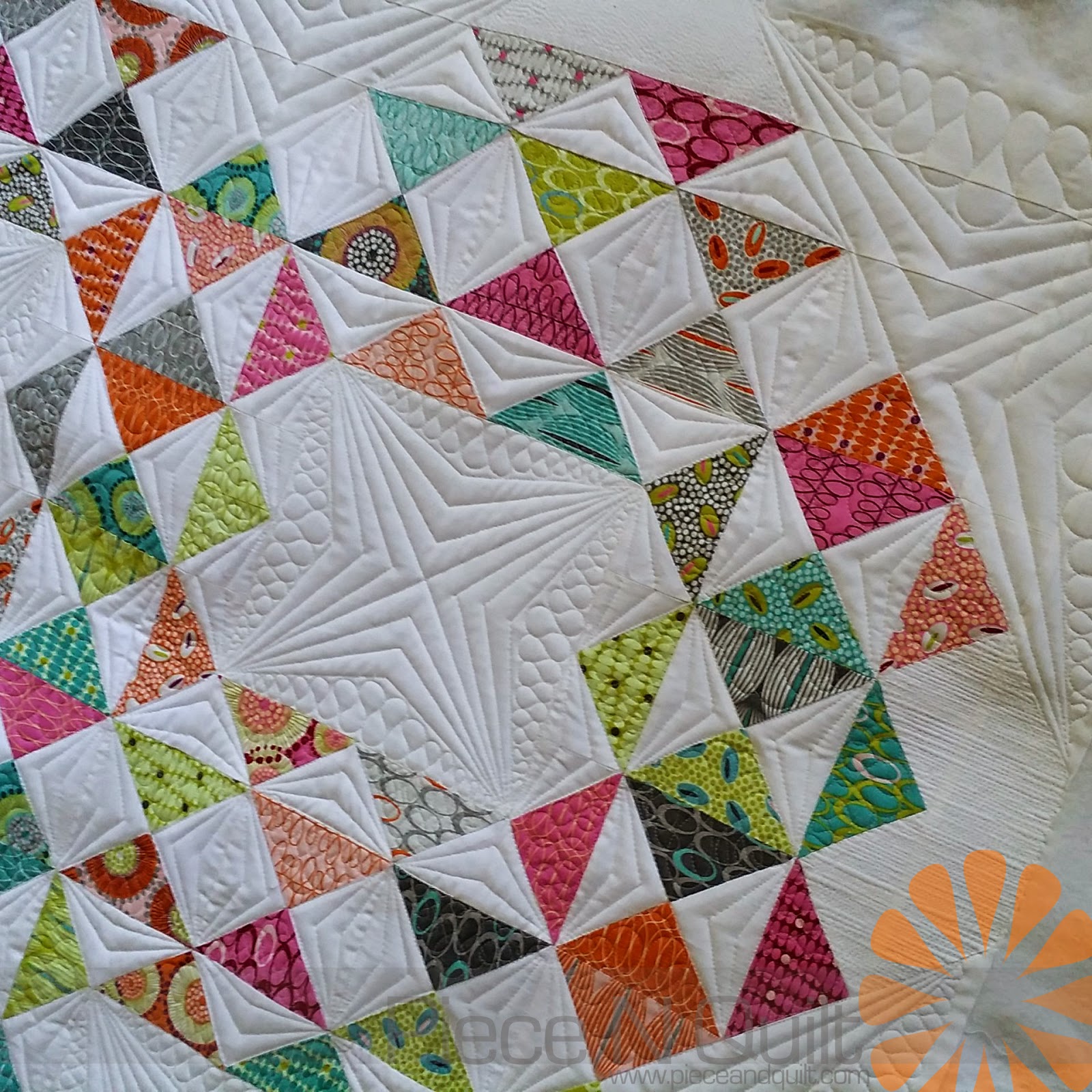 Piece N Quilt: Otis Quilt - Custom Machine Quilting by Natalia Bonner