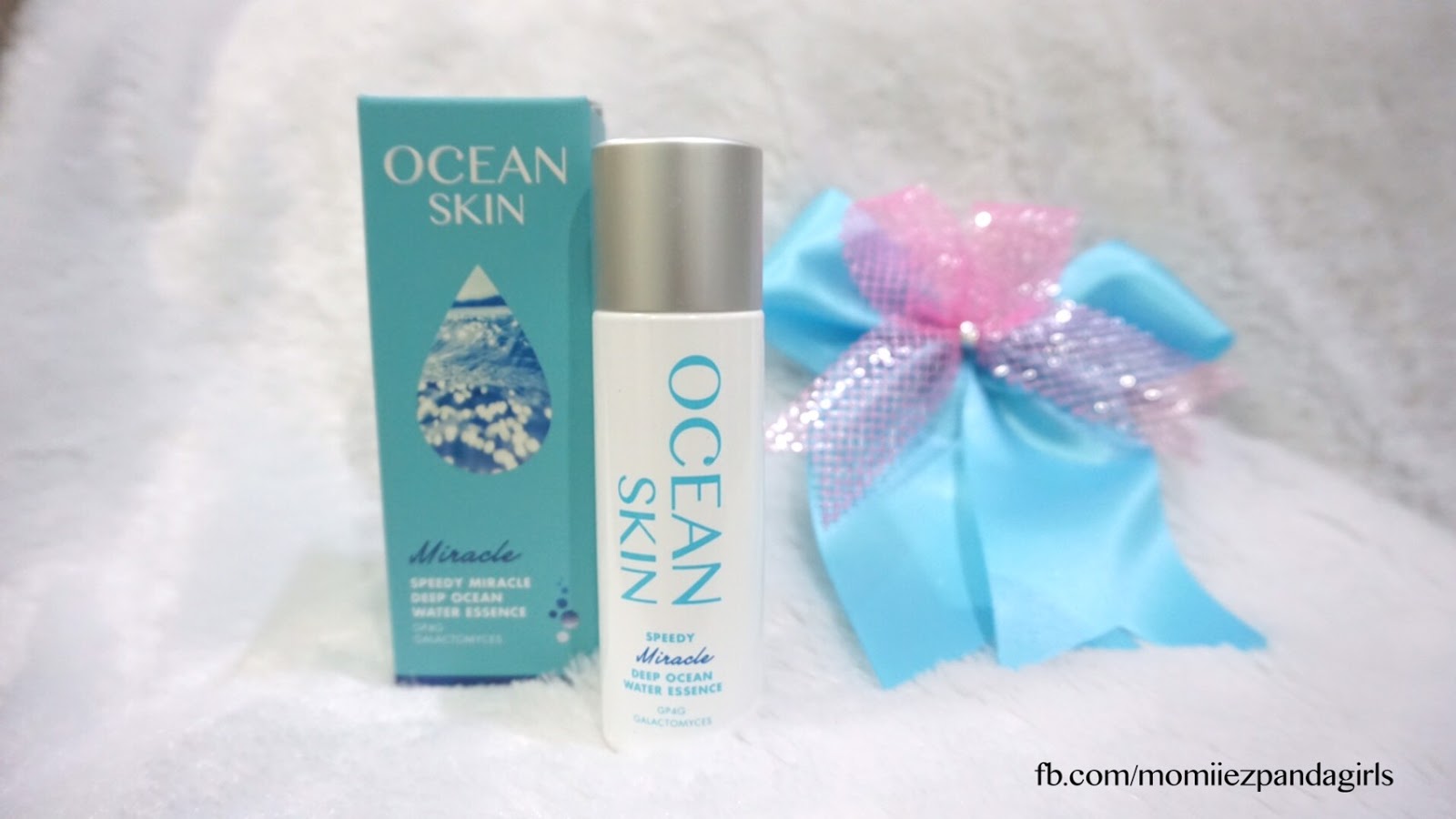 Review : น้ำตบปลาวาฬ Ocean Skin Miracle Deep Ocean Water Essence ...