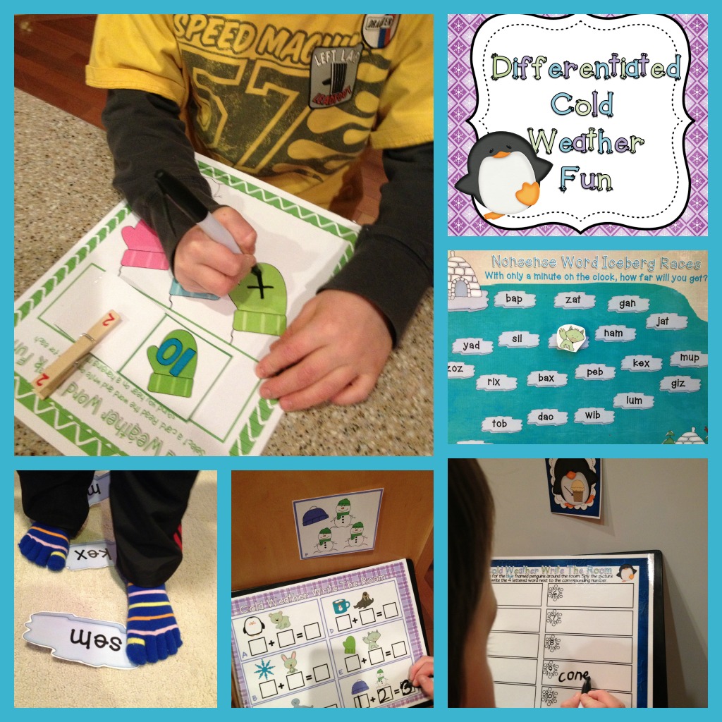 Cold Weather Plans and a Winner! - Differentiated Kindergarten