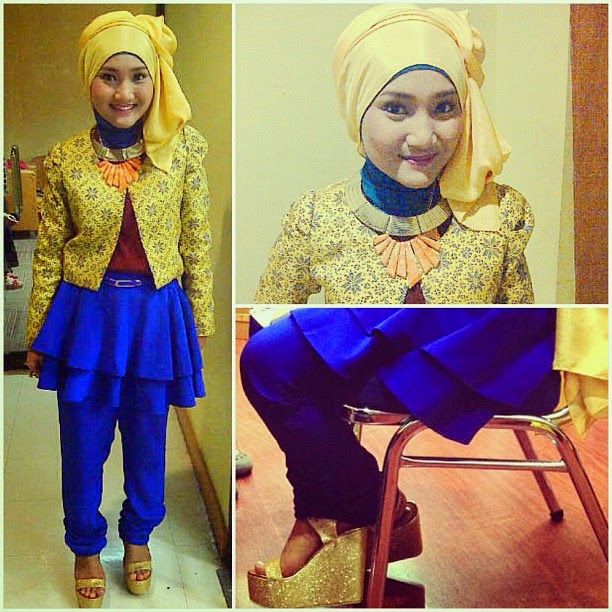 Model Hijab Ala Fatin Shidqia Lubis | world style