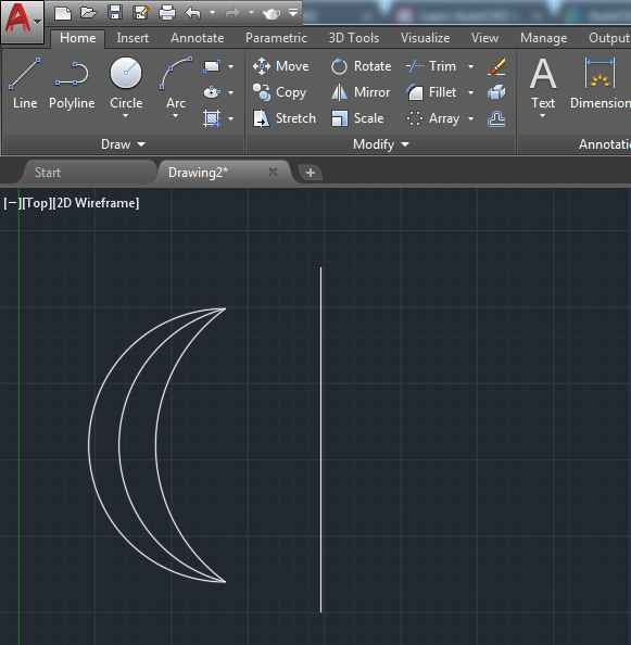 BroodaCAD: How to use the MIRROR command in AutoCAD