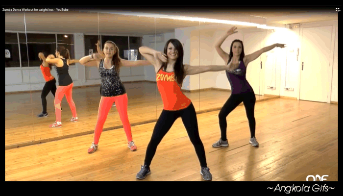 Animation Wallpaper: Animasi Tari / Senam Zumba - Gif