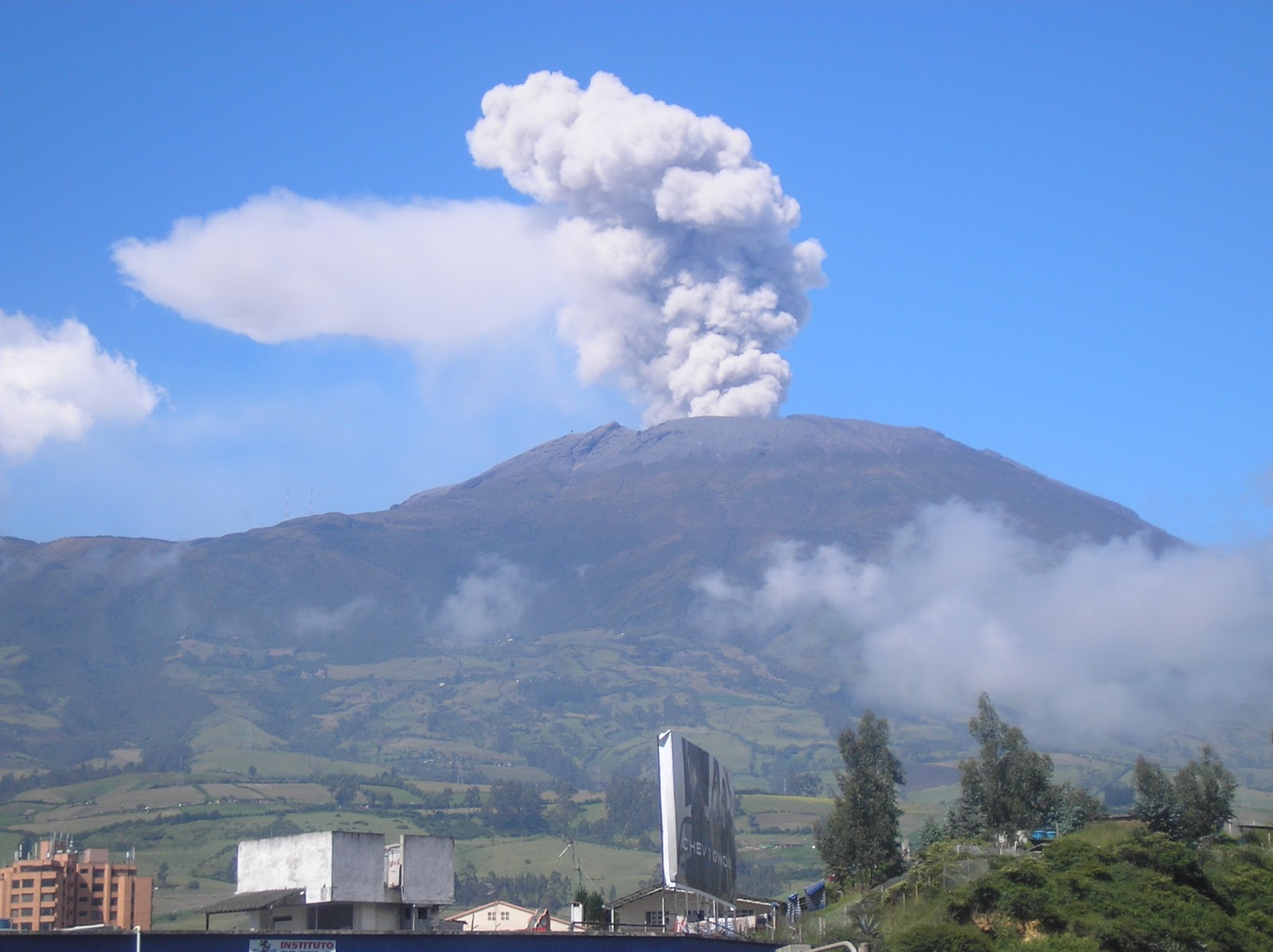 GEOLOGY around the world: Volcán Galeras, Colombia