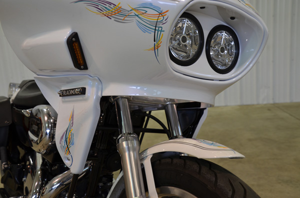 DUECILINDRI: Wedge fairing for sportster